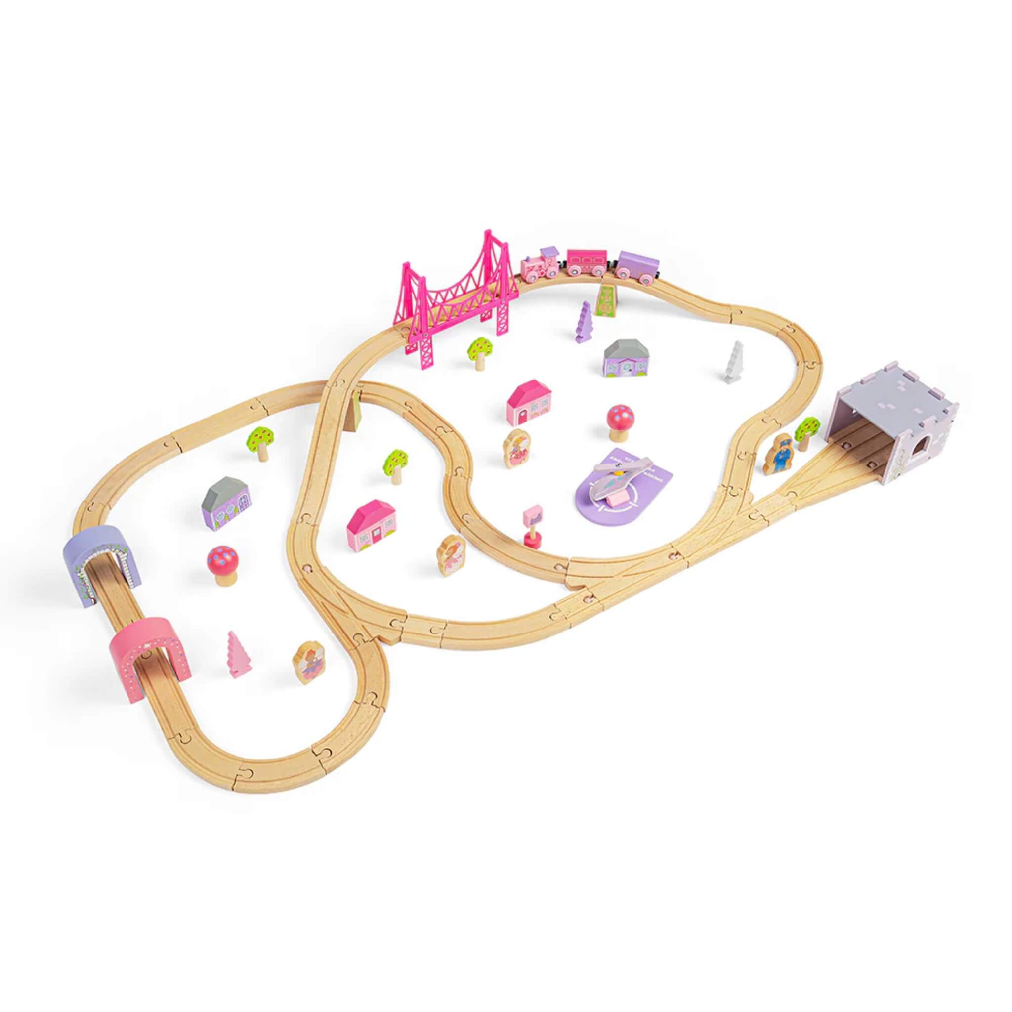 Bigjigs Toys Fairy Town Train Set – Bebeco